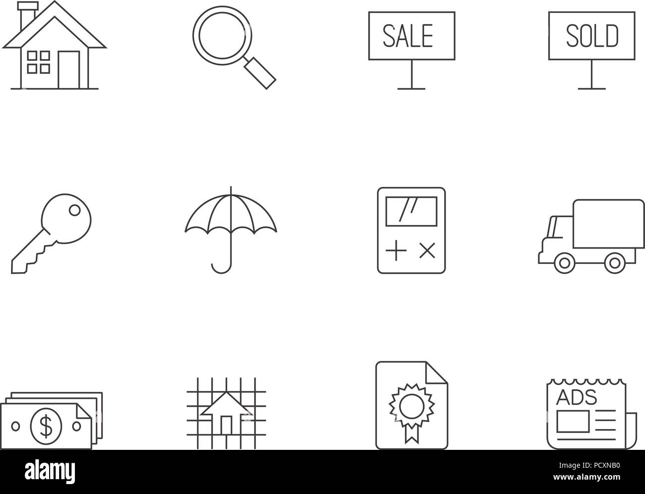 Real estate images Stock Vector Images - Alamy