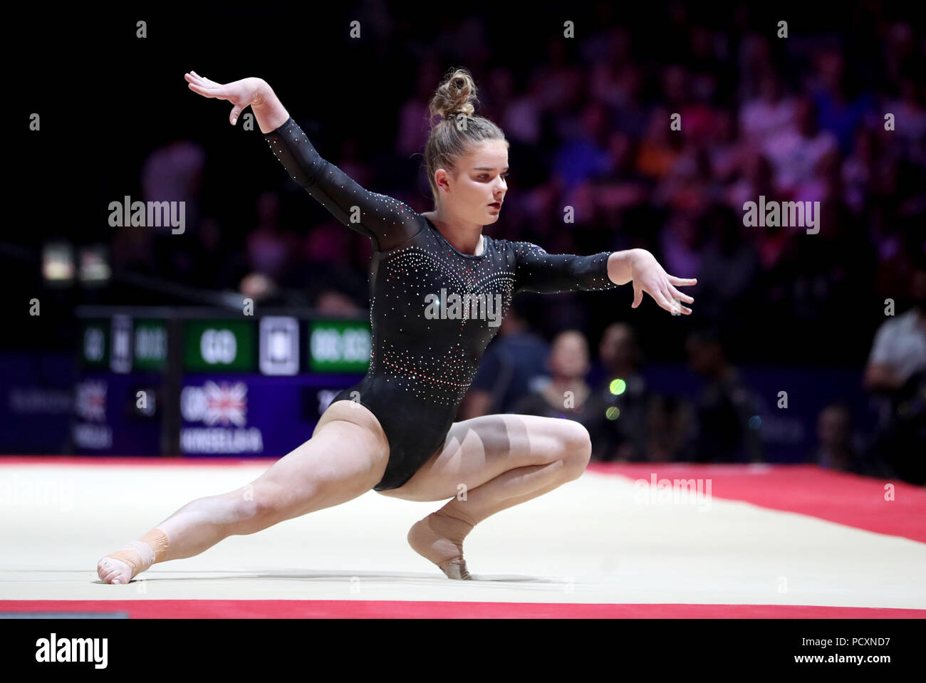 Great Britain's Alice Kinsella on the floor during day three of the ...