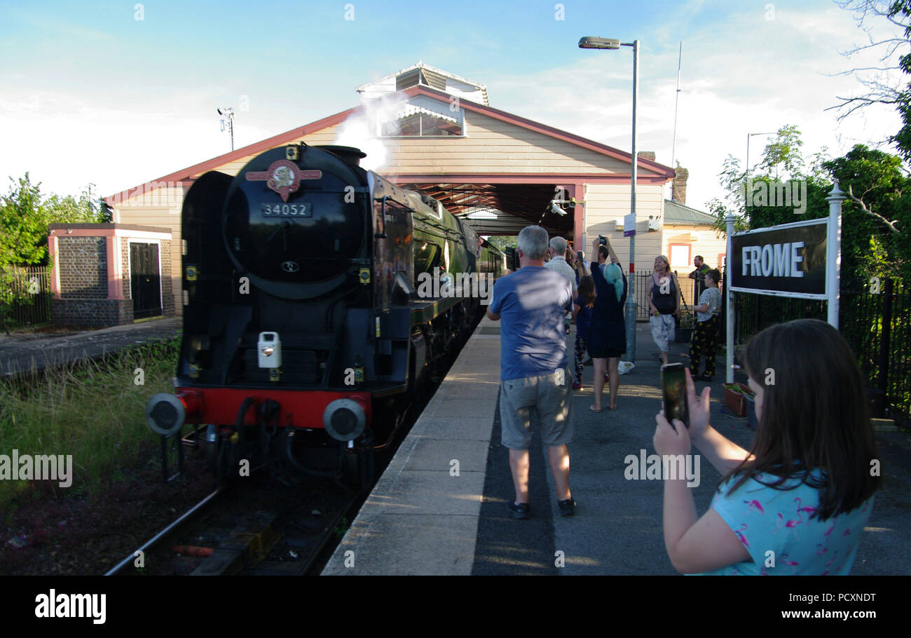 Frome Railway station Stock Photo - Alamy