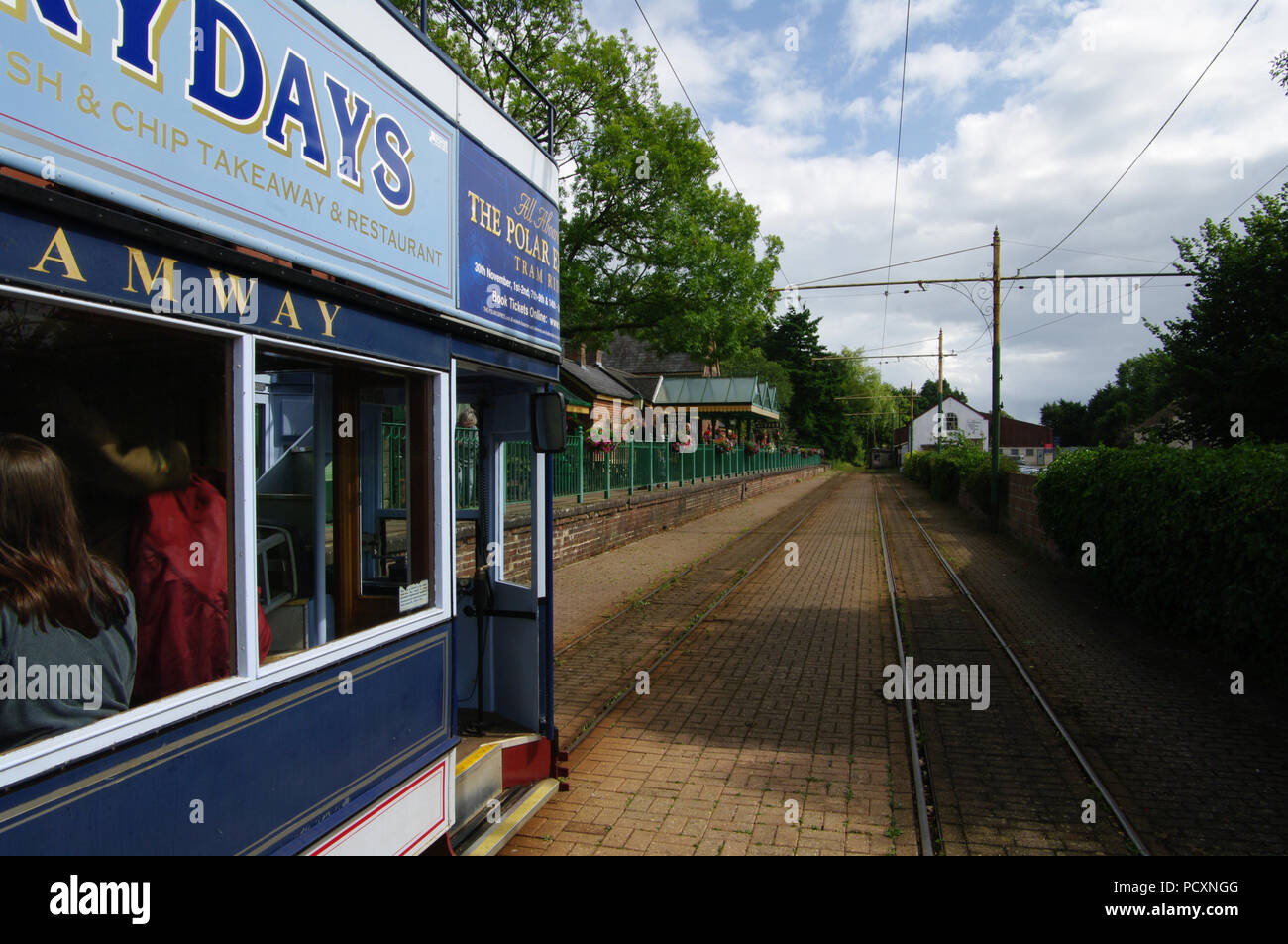 Seaton Tramway, Devon Stock Photo - Alamy