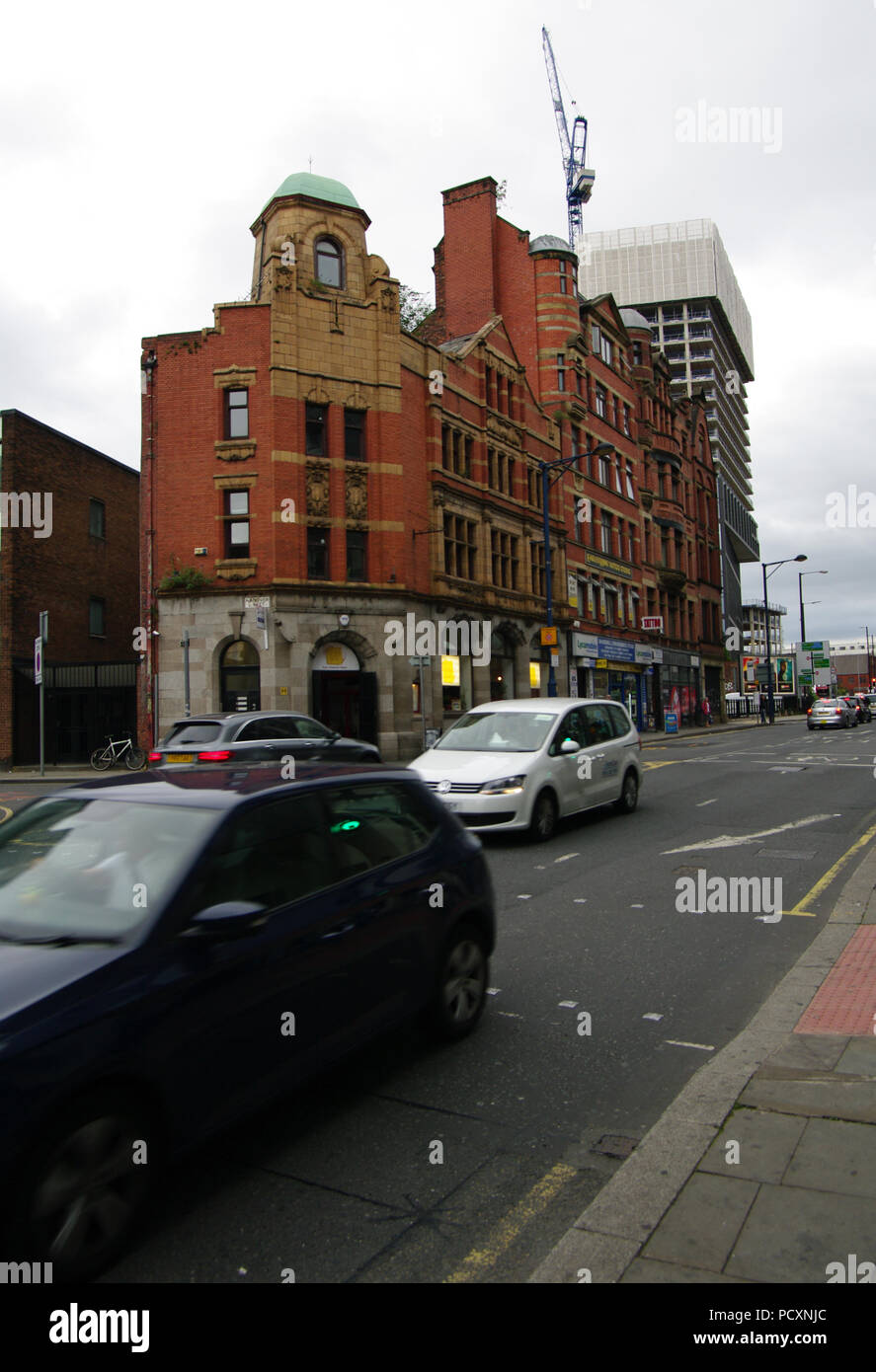 Red brick manchester hi-res stock photography and images - Alamy
