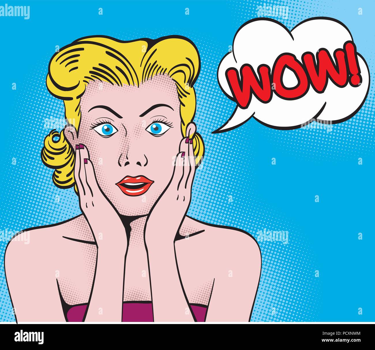 Old comic strip Stock Vector Images - Alamy