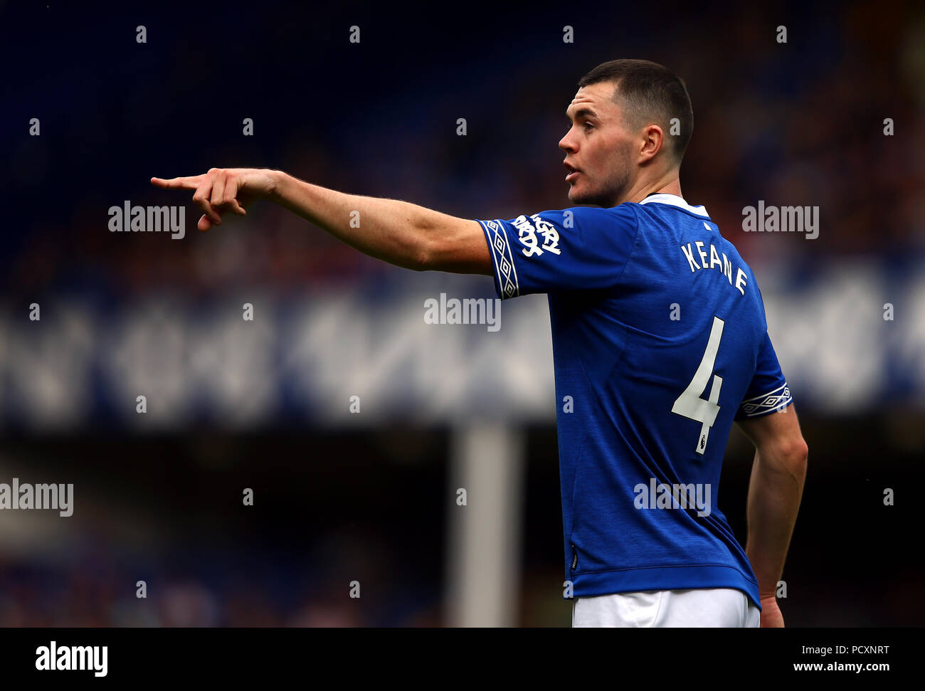 Everton's Michael Keane Stock Photo - Alamy