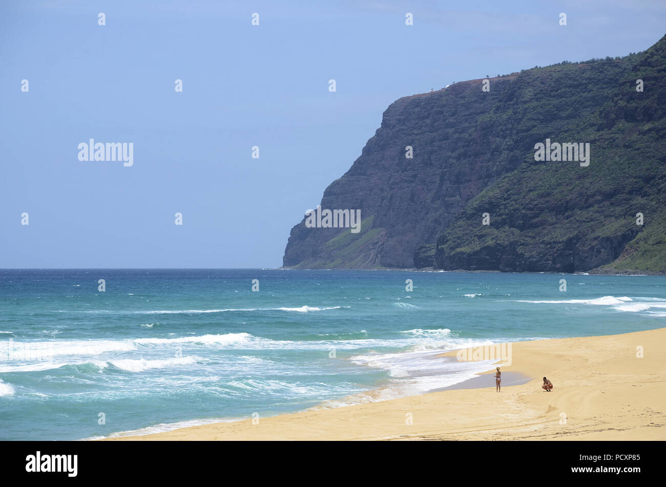 Polihale state park, dunes hi-res stock photography and images - Alamy