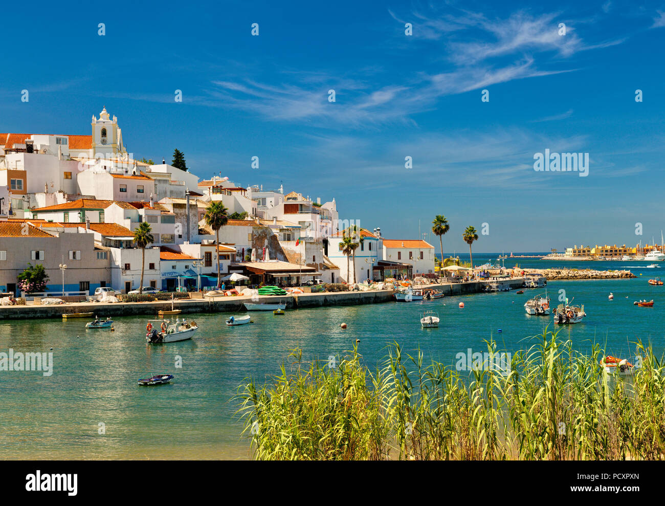 Ferragudo village, the Algarve, Portugal Stock Photo - Alamy