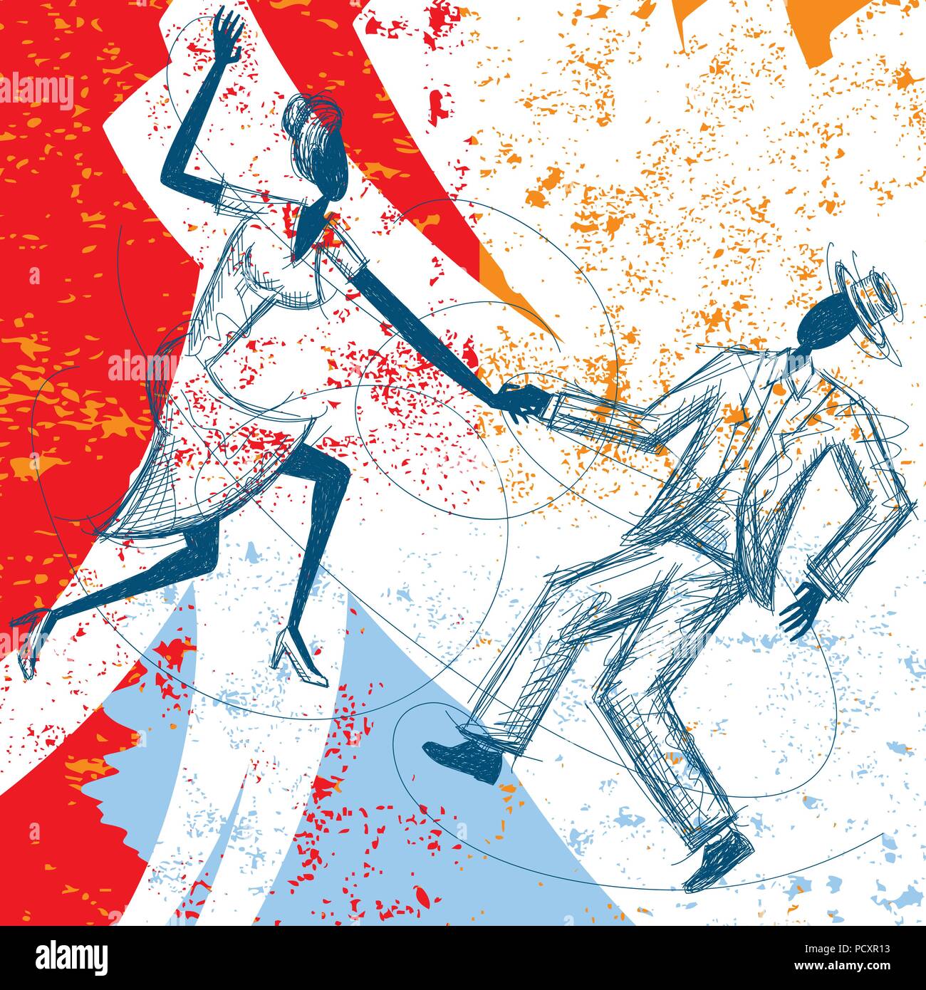 People line dancing hi-res stock photography and images - Alamy