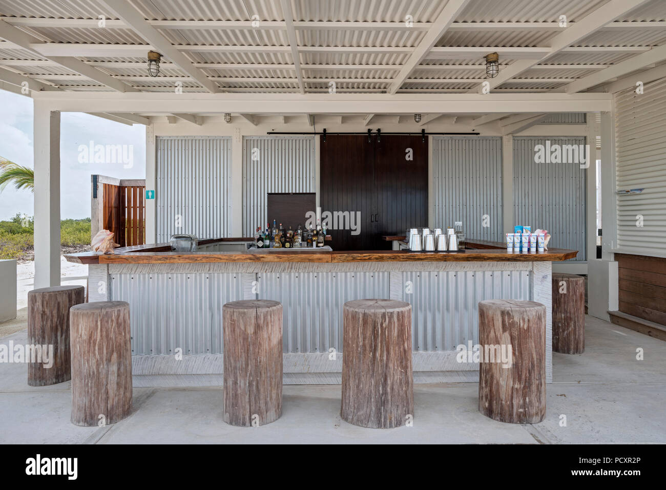 Mahogany Bay Resort & Beach Club, Belize Stock Photo - Alamy