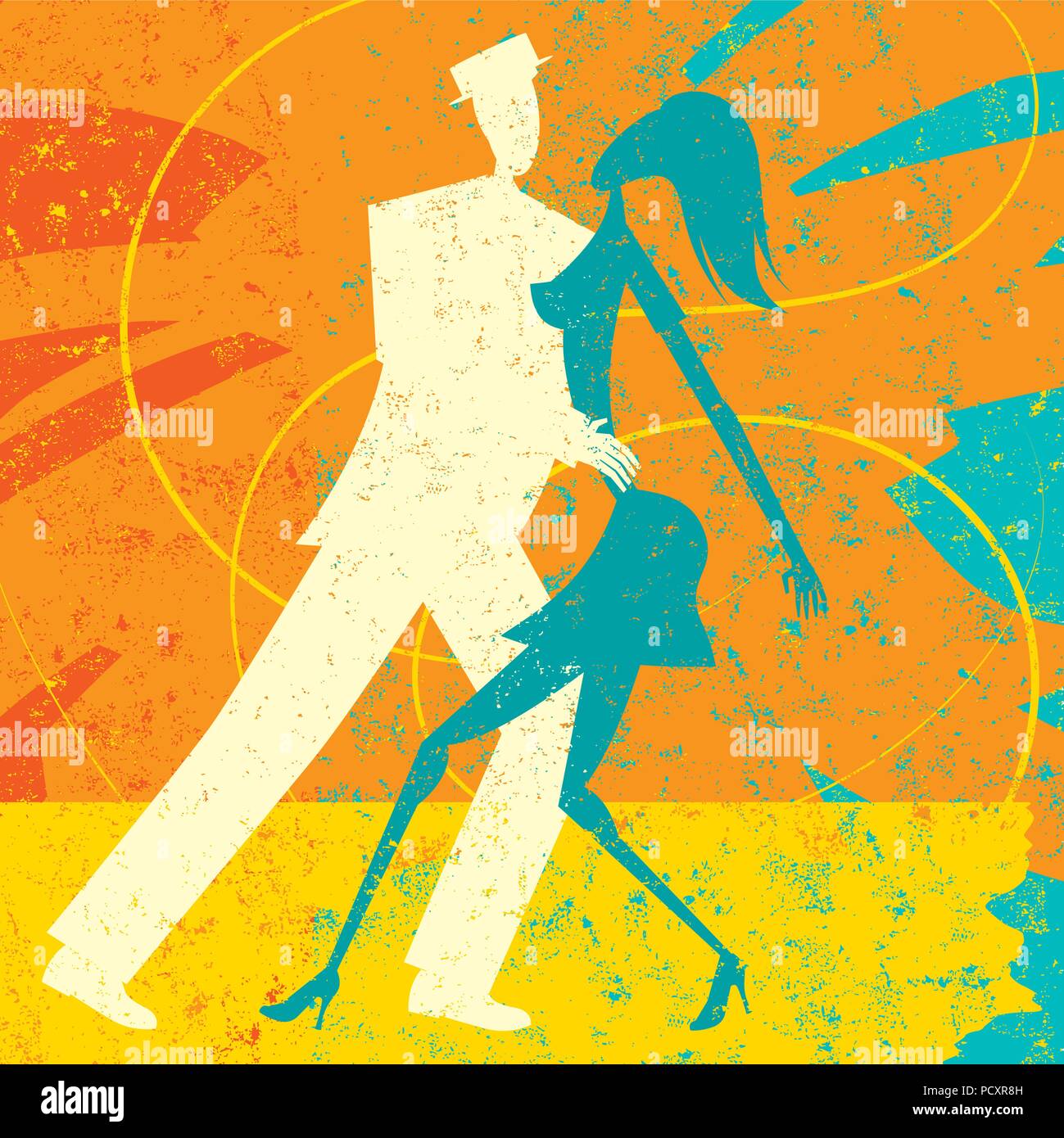 Man dancing and retro hi-res stock photography and images - Alamy