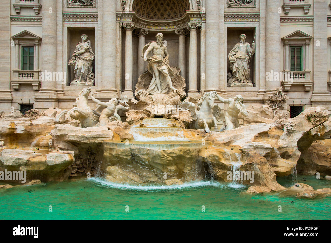 Designed by italian architect nicola salvi hi-res stock photography and ...
