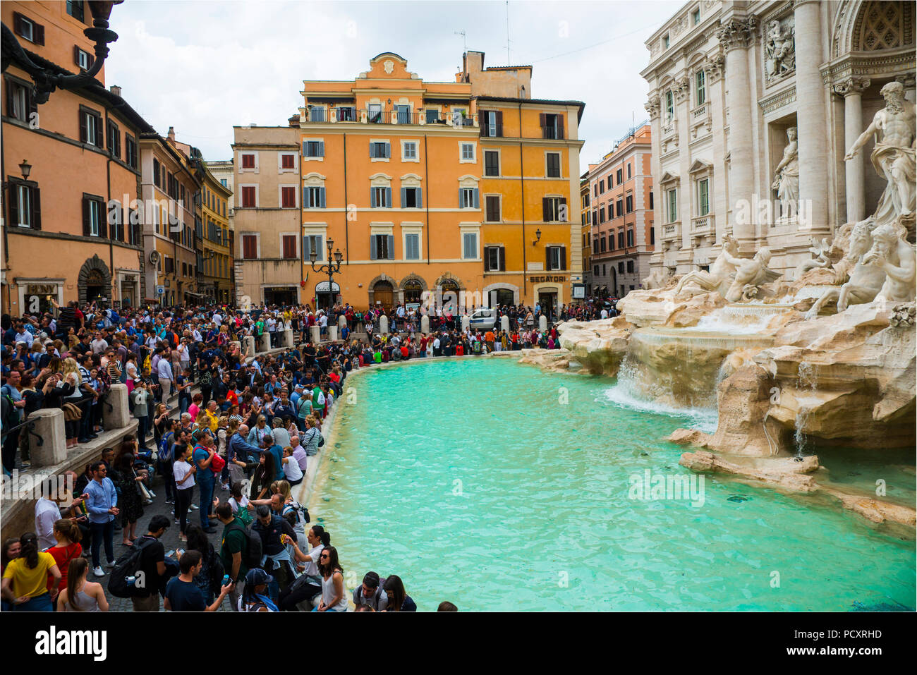 The Trevi Fountain is a fountain in the Trevi district in Rome, Italy ...