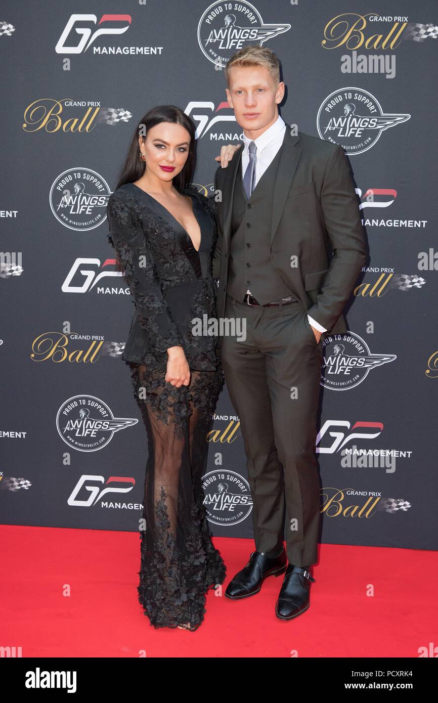 Guest red carpet arrivals for Ball celebrating the British Grand Prix ...