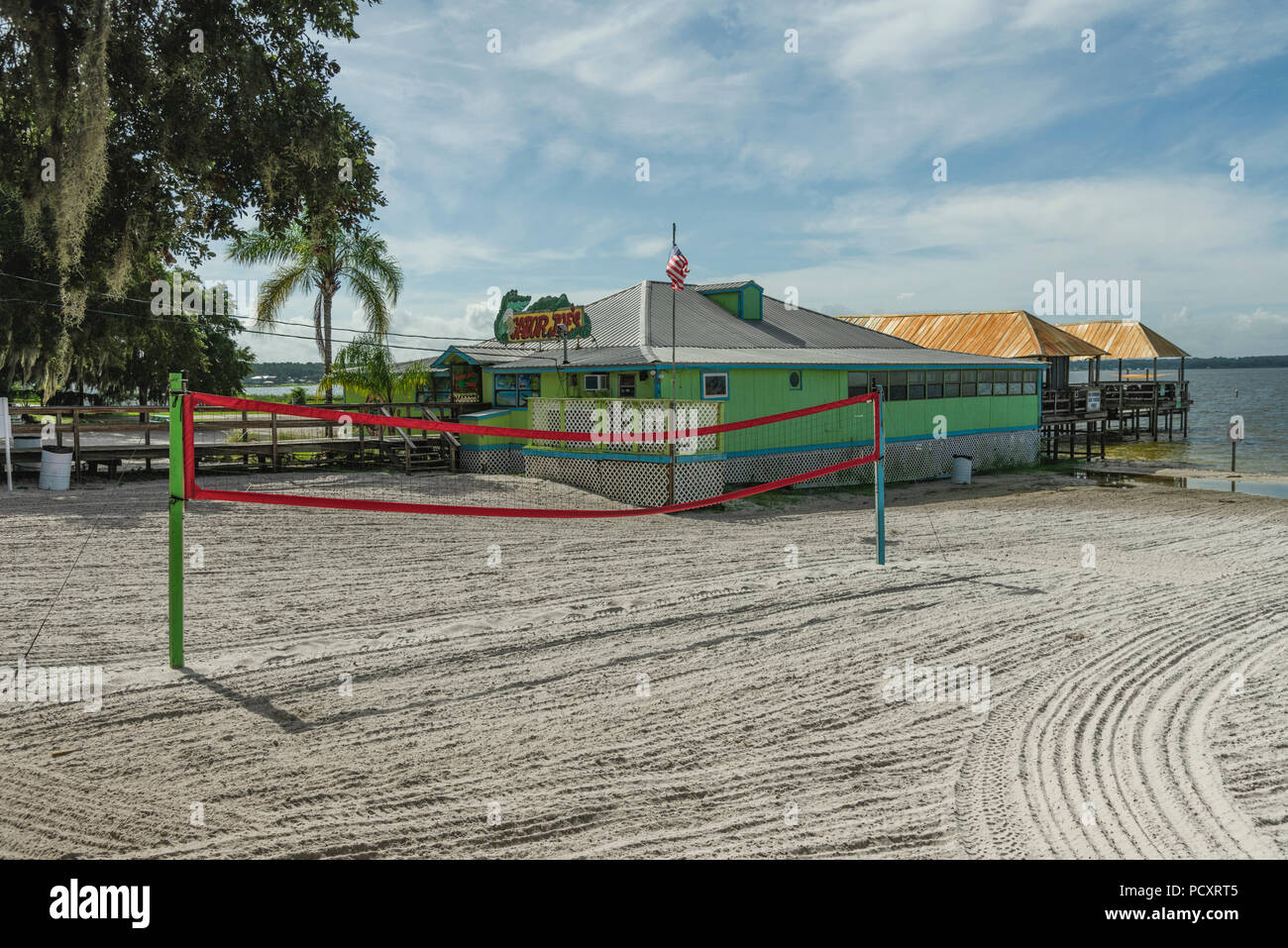 Gator Joe's Beach, Bar and Grill Ocklawaha, Florida US Stock Photo - Alamy