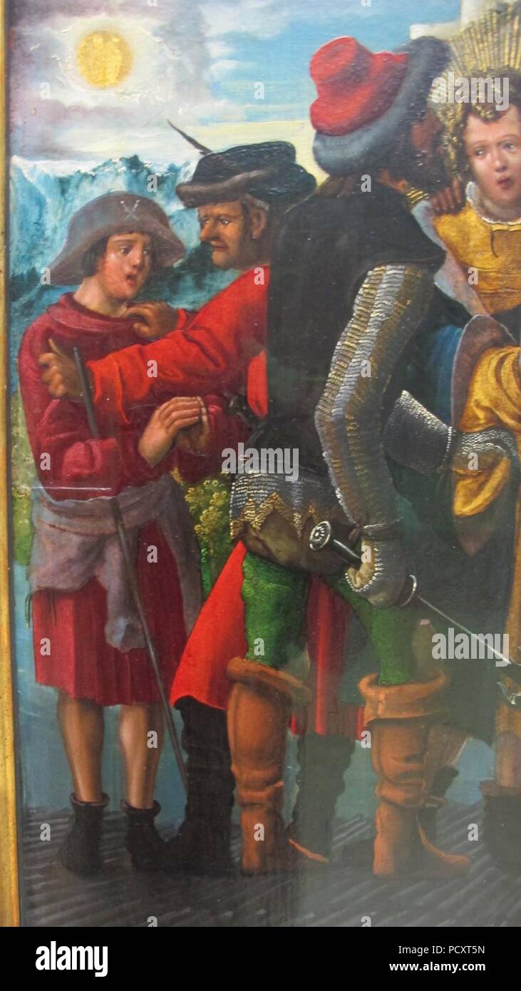 Albrecht altdorfer, cattura di san floriano, 1520 ca, 03 Stock Photo ...