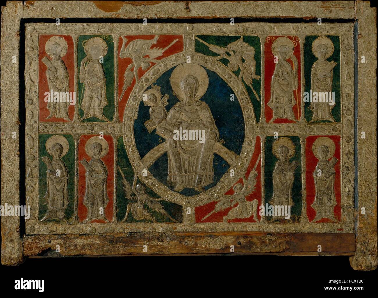 Altar frontal from Alós d'Isil Stock Photo - Alamy