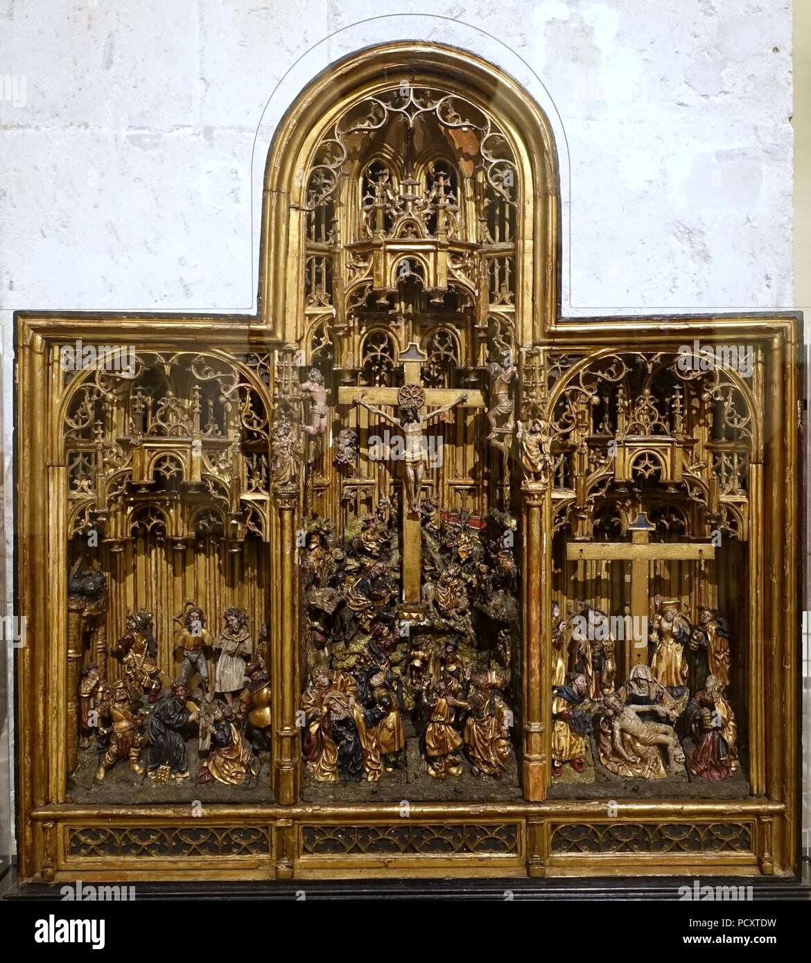 Altar retable with scenes from the Passion, Jan Borman the Younger ...