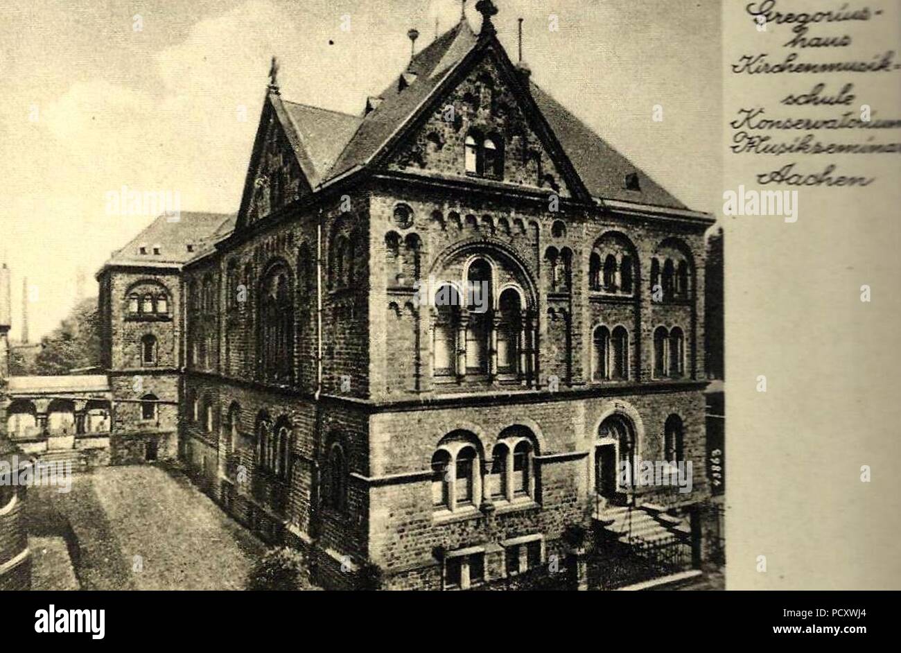 Altes Gregoriushaus Aachen Stock Photo - Alamy