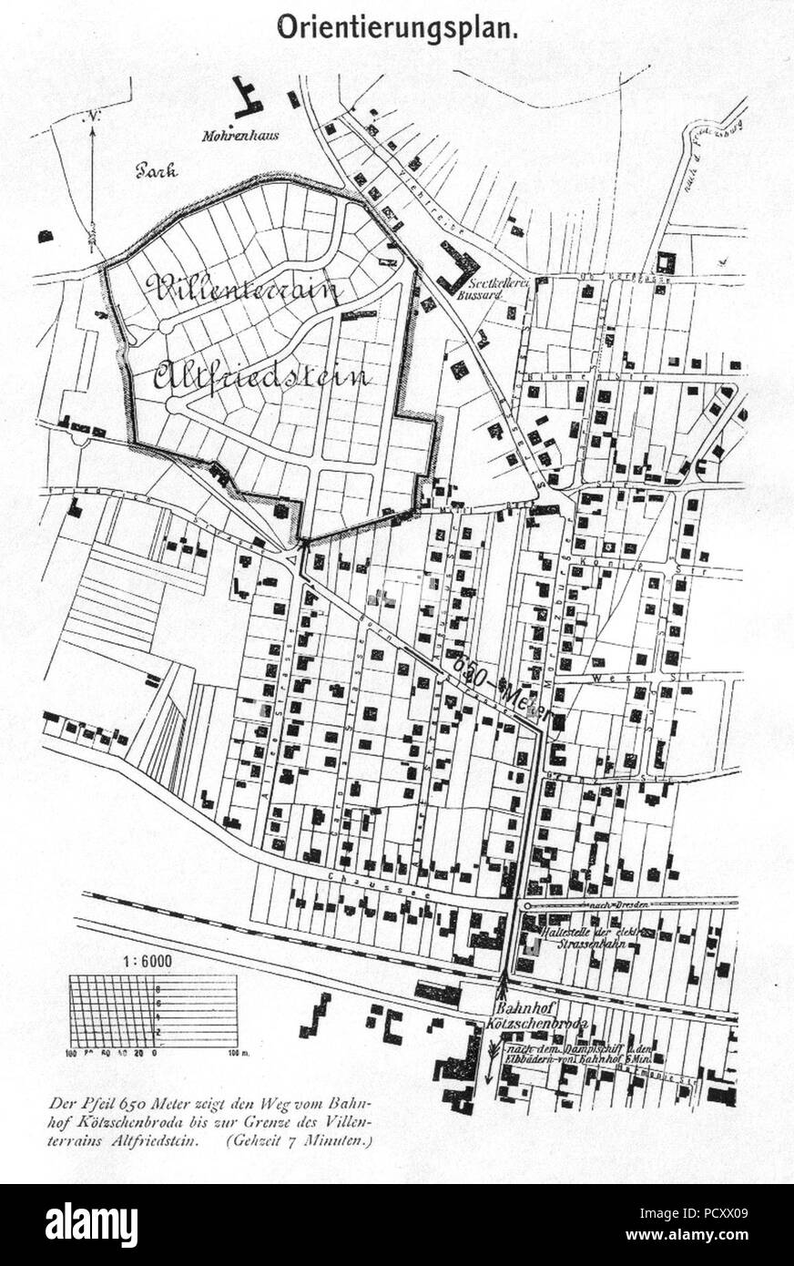 1903 lageplan hi-res stock photography and images - Alamy