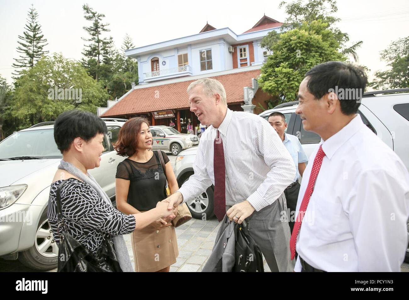 Ambassador Ted Osius‥99s Visit to HIV AIDS Programs in Dien Bien Stock ...
