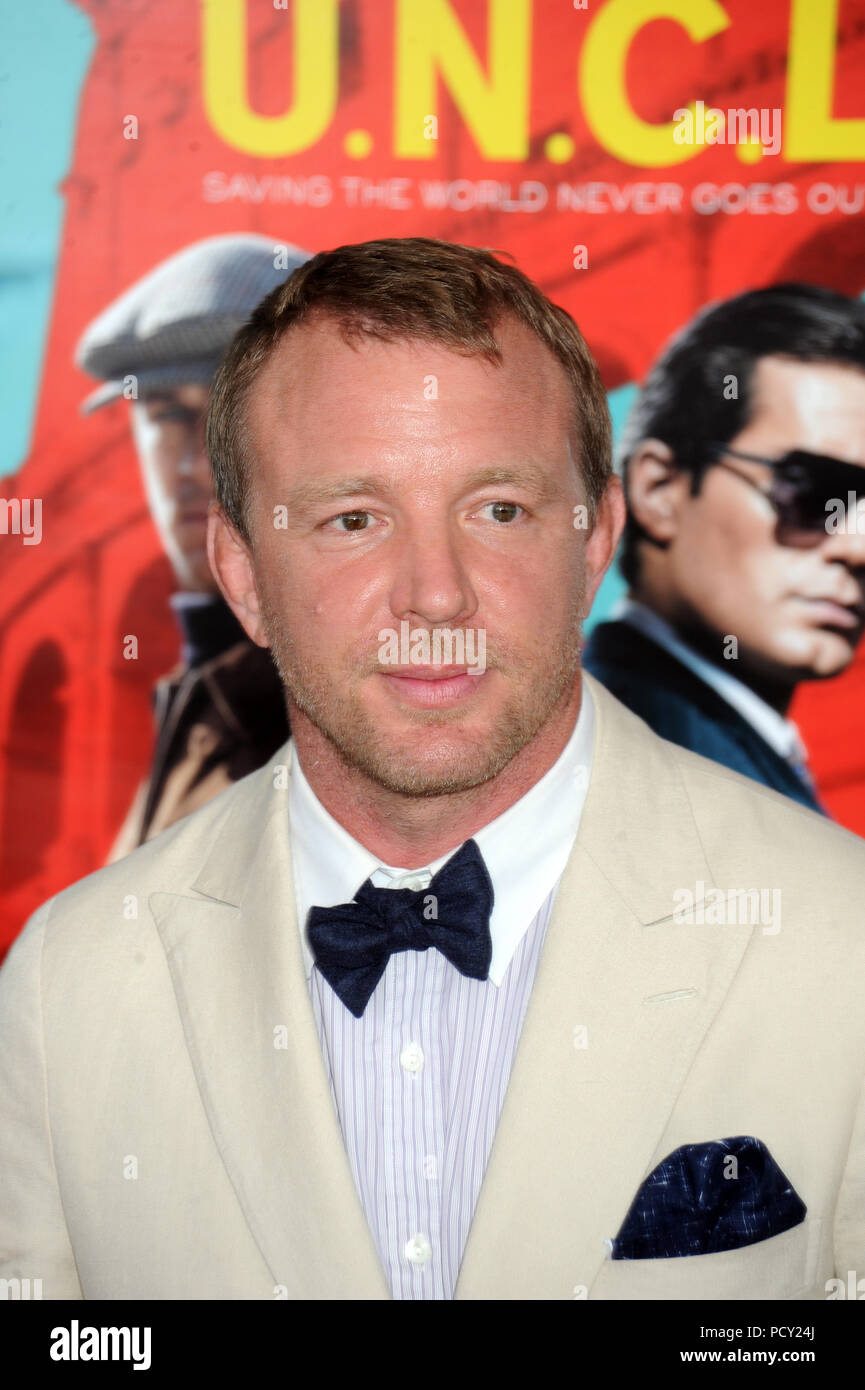 NEW YORK, NY - AUGUST 10: Guy Ritchie attends the New York Premiere for ...