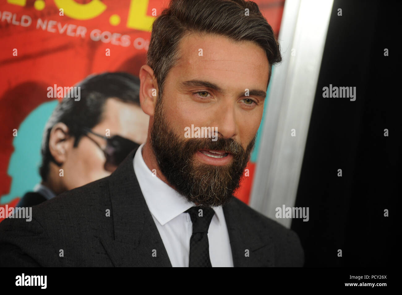 NEW YORK, NY - AUGUST 10: Luca Calvani attends the New York Premiere ...