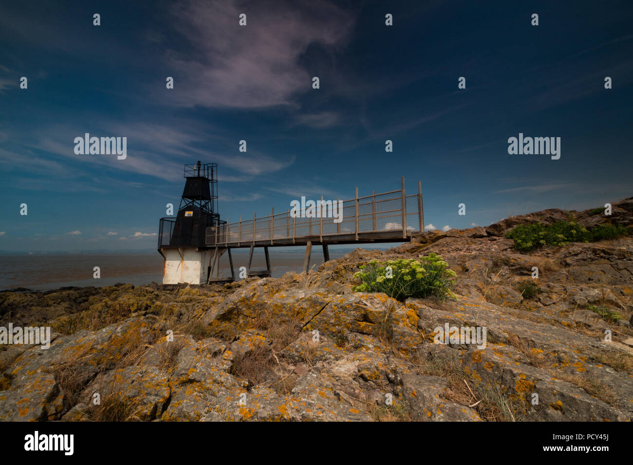 Portishead Lighthouse High Resolution Stock Photography and Images - Alamy
