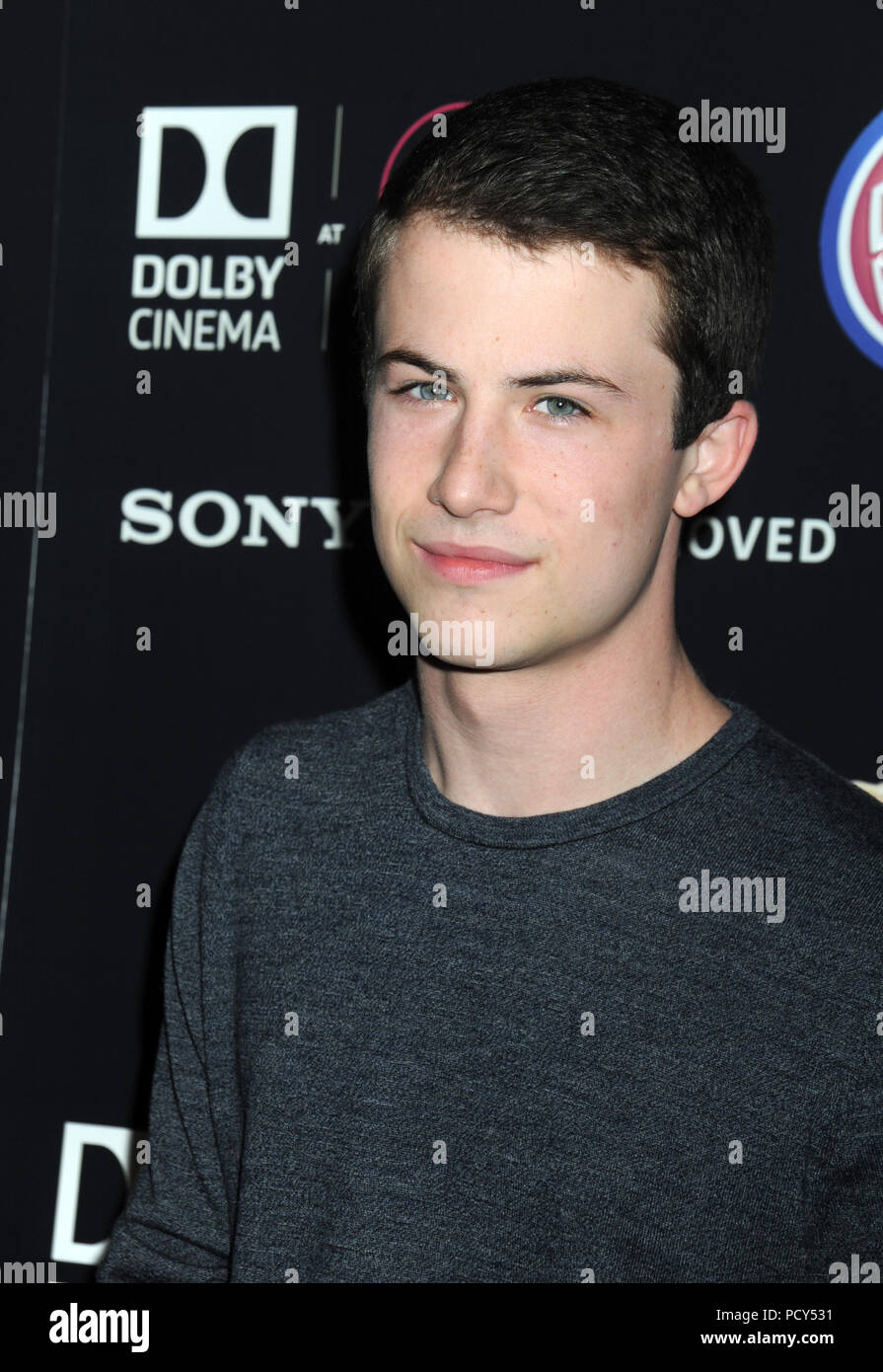 NEW YORK, NY - OCTOBER 12: Dylan Minnette attends 'Goosebumps' New York ...