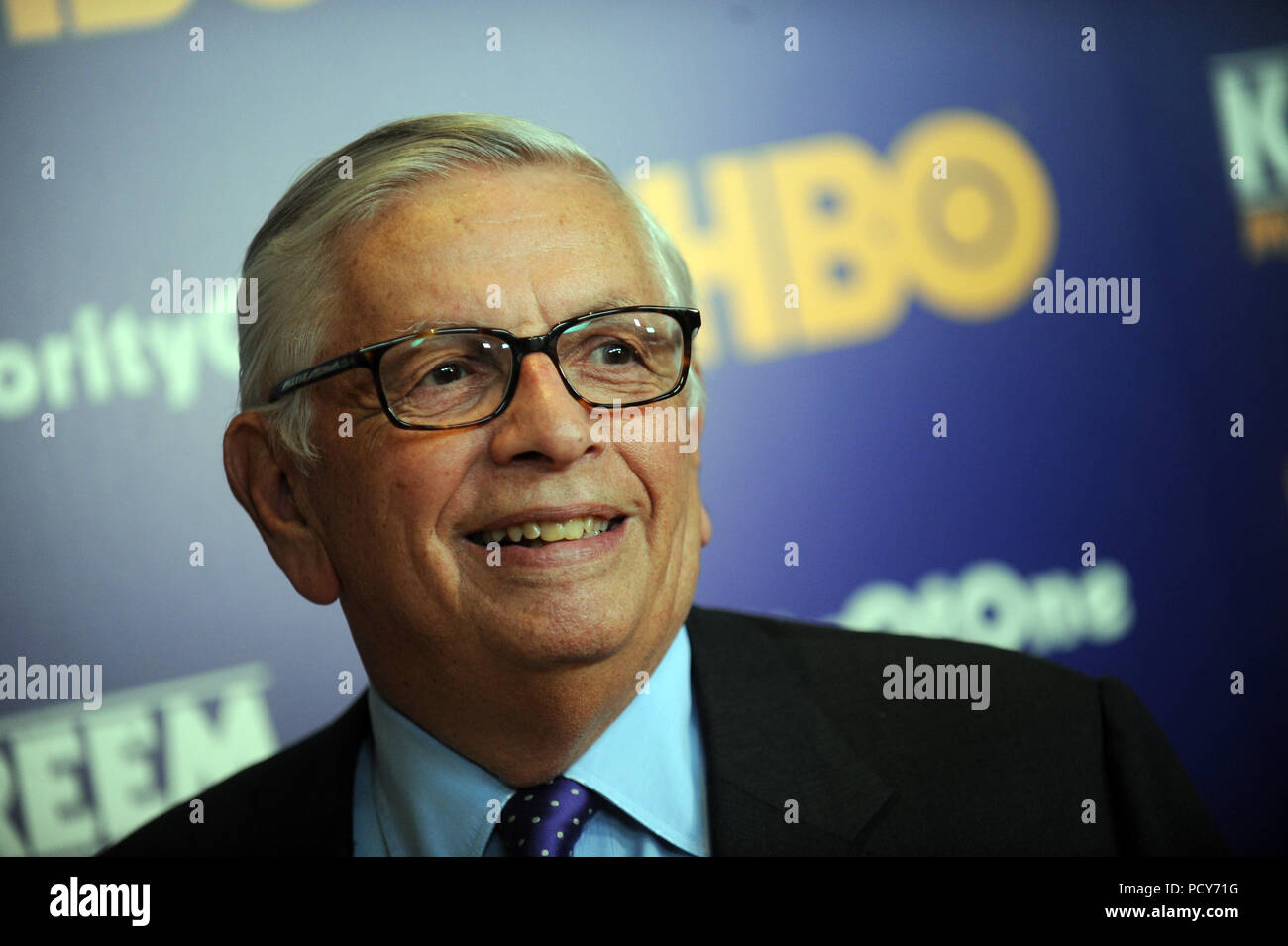 NEW YORK, NY - OCTOBER 26: David Stern attends the 'Kareem: Minority Of ...
