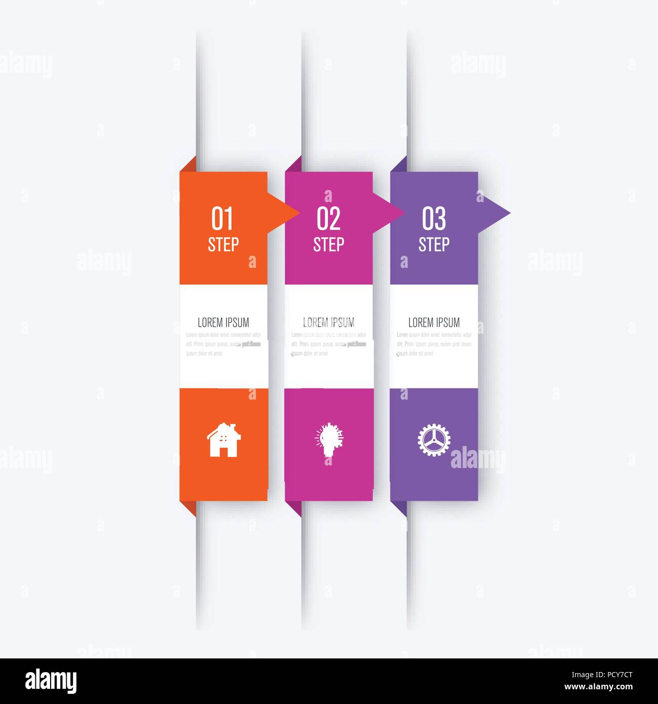 Vector illustration infographics 3 options Stock Vector Image & Art - Alamy