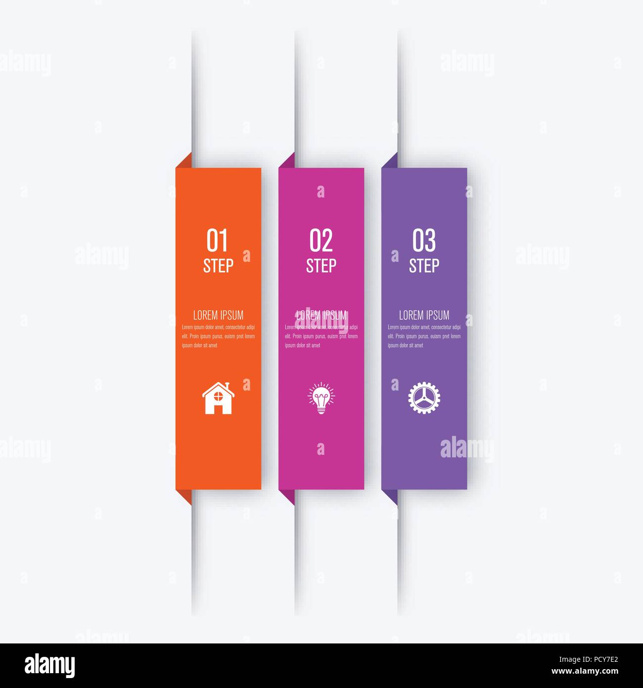 Vector illustration infographics 3 options Stock Vector Image & Art - Alamy
