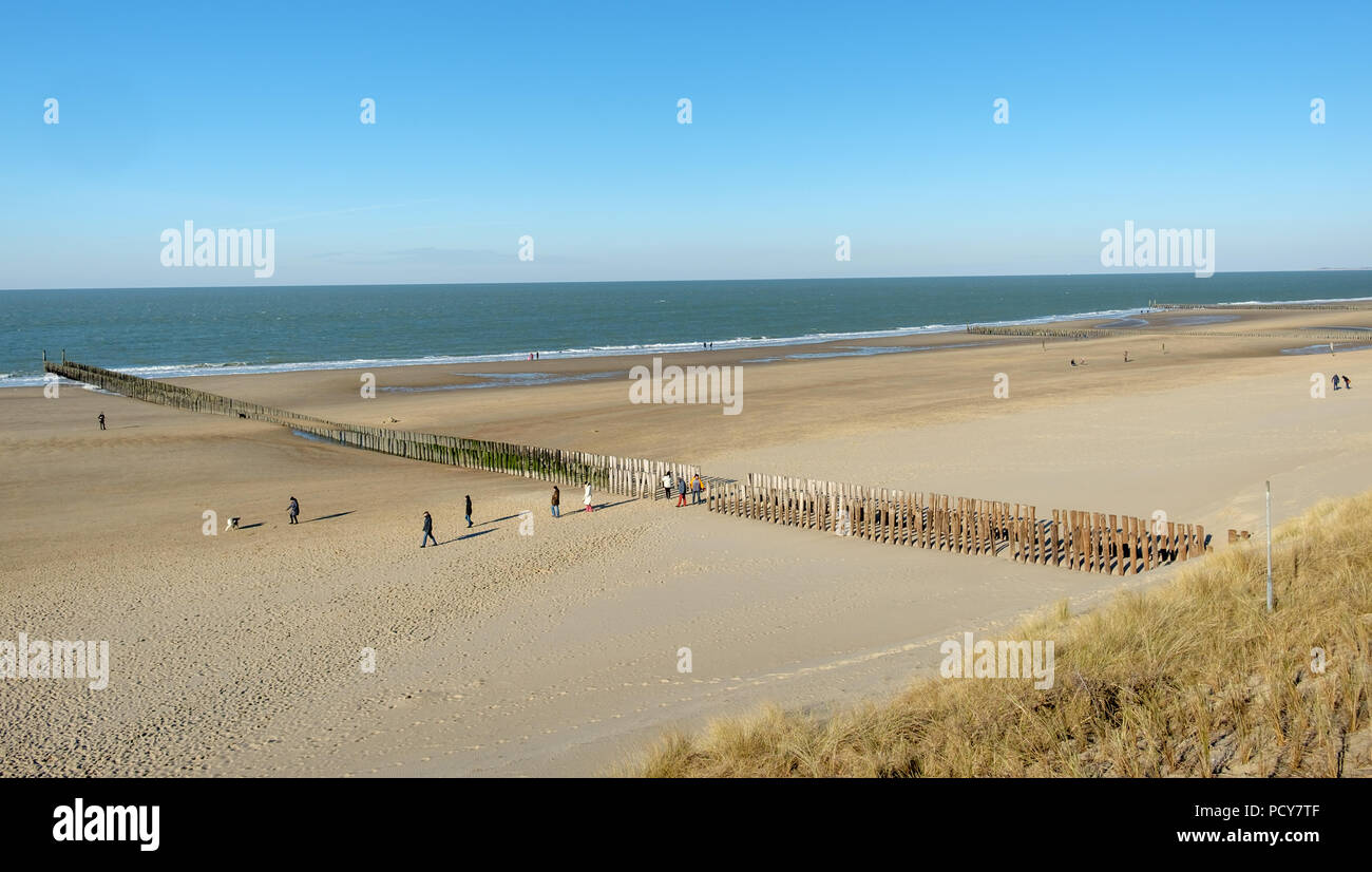 Groynes beach view hi-res stock photography and images - Alamy