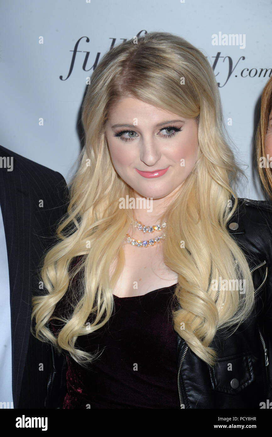 NEW YORK, NY - APRIL 02: Meghan Trainor attends the FULLBEAUTY Brands ...