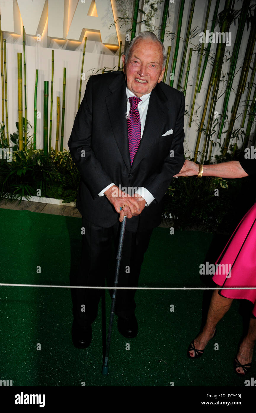 NEW YORK, NY - JUNE 02: David Rockefeller attends the 2015 Museum of ...