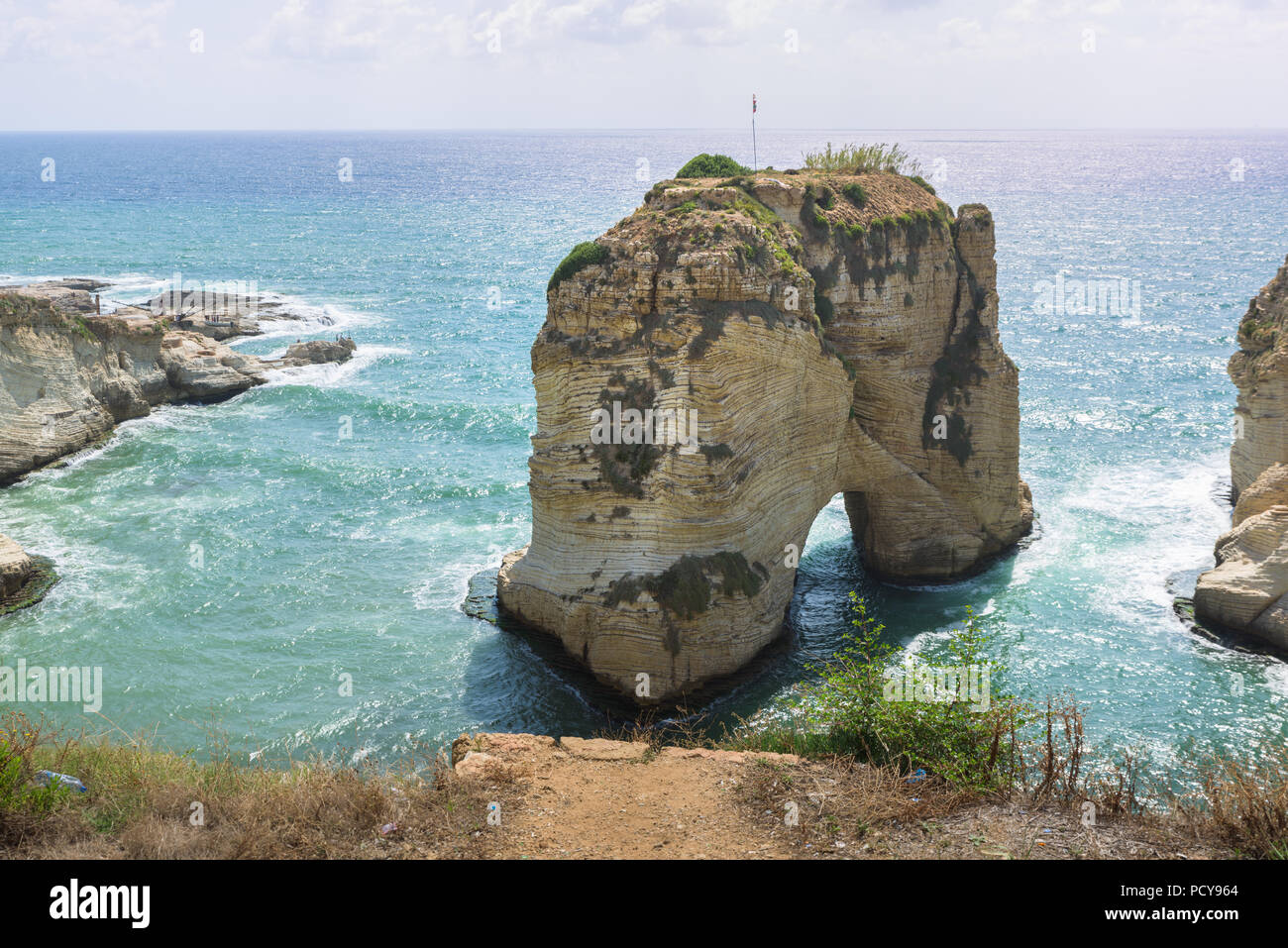Raouche lebanon hi-res stock photography and images - Alamy