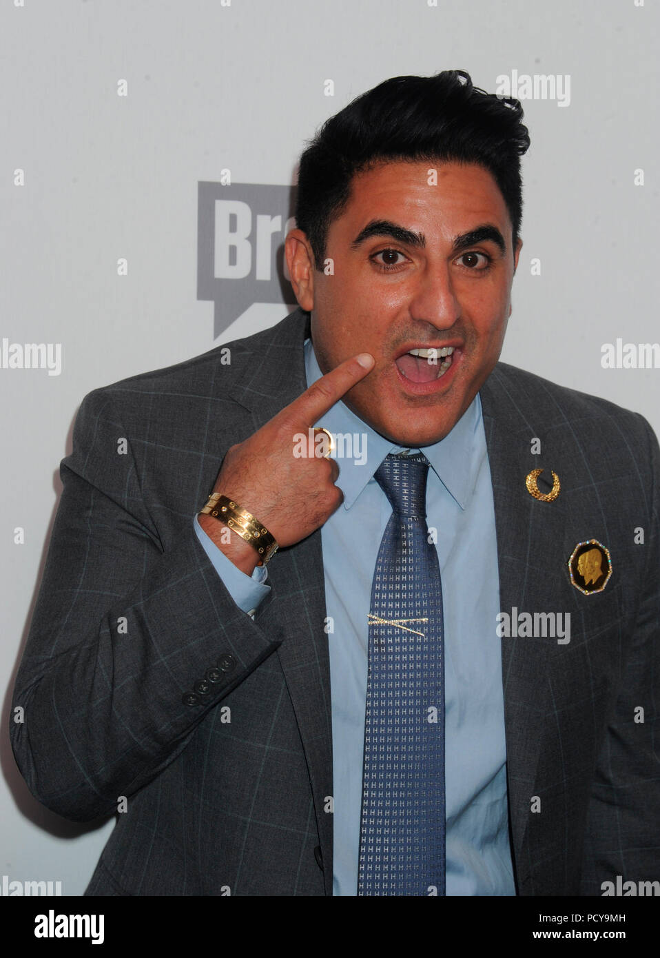 NEW YORK, NY - MAY 14: Reza Farahan attends the 2015 NBCUniversal Cable ...