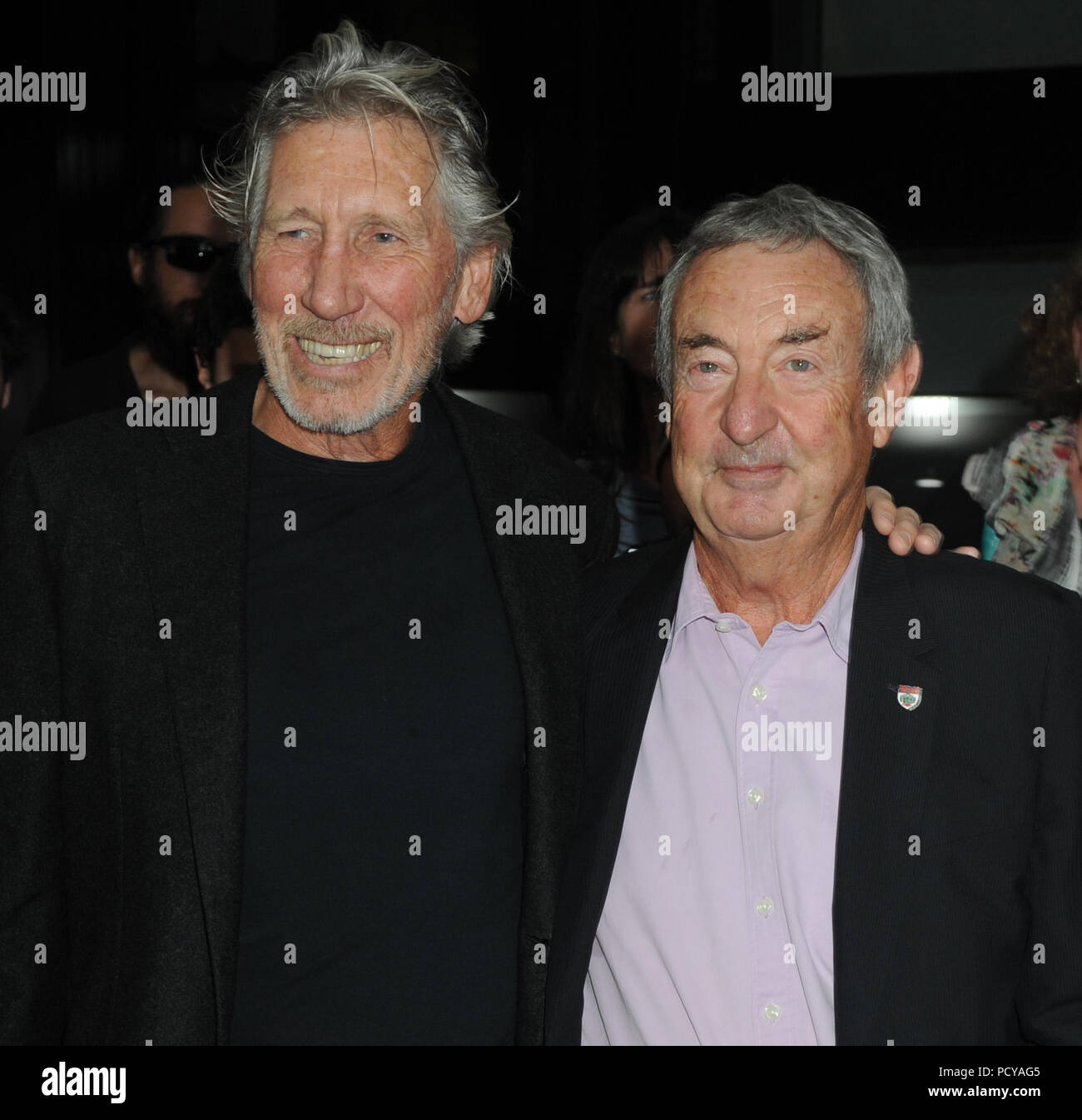 NEW YORK, NY - SEPTEMBER 28: Roger Waters, Nick Mason attends 'Roger ...