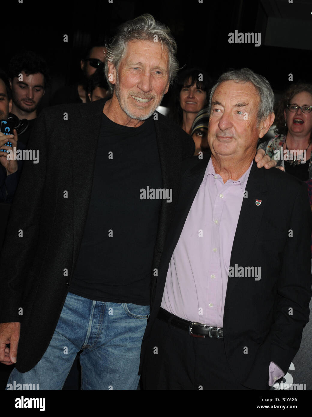 NEW YORK, NY - SEPTEMBER 28: Roger Waters, Nick Mason attends 'Roger ...