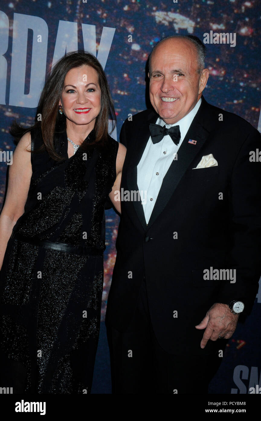 NEW YORK, NY - FEBRUARY 15: Judith Giuliani, Rudy Giuliani attends the ...