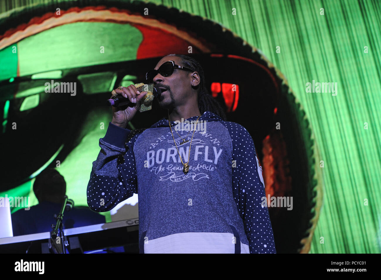 NEW YORK, NY - FEBRUARY 13: Rapper Snoop Dogg performs at the ...
