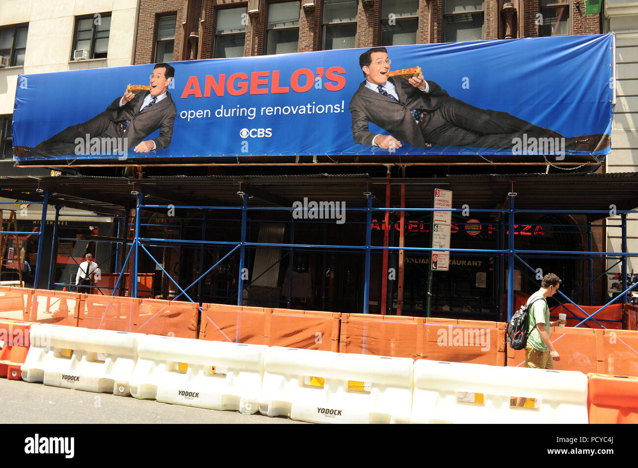NEW YORK, NY - JULY 07: American While construction continues on the ...