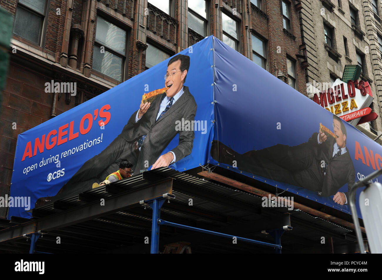 NEW YORK, NY - JULY 07: American While construction continues on the ...