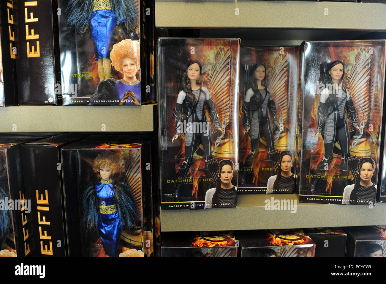 NEW YORK, NY - JULY 01: The Hunger Games' exhibition opens in New York ...