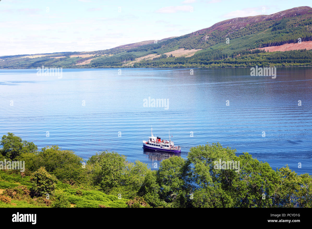 Loch Ness in the Scottish Highlands, Scotland Stock Photo - Alamy