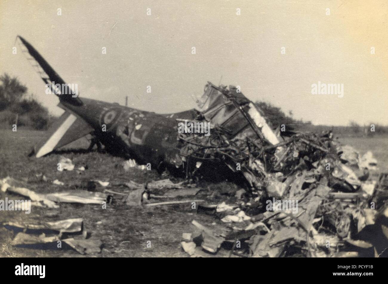 Ww2 raf crash hi-res stock photography and images - Alamy