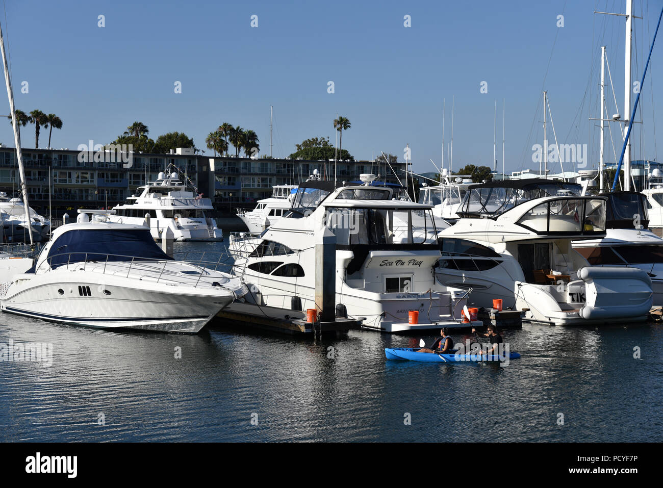 Marina del rey in southern hi-res stock photography and images - Alamy