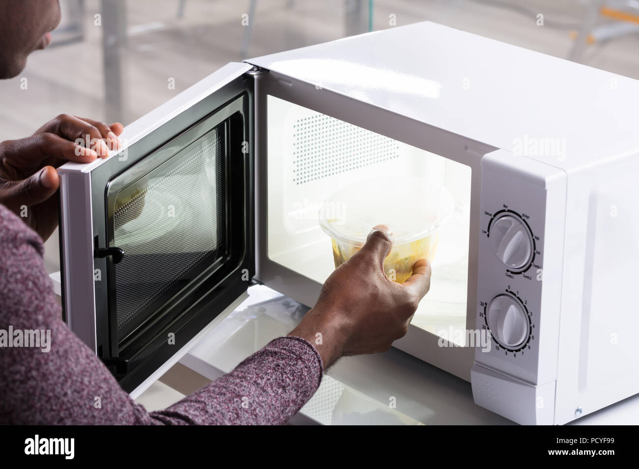 Mans hand using electric hi-res stock photography and images - Alamy