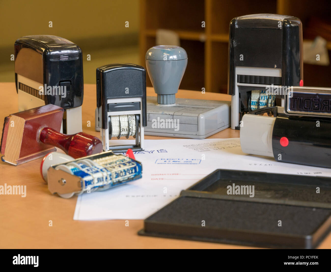 Old Ink Stamp High Resolution Stock Photography and Images - Alamy
