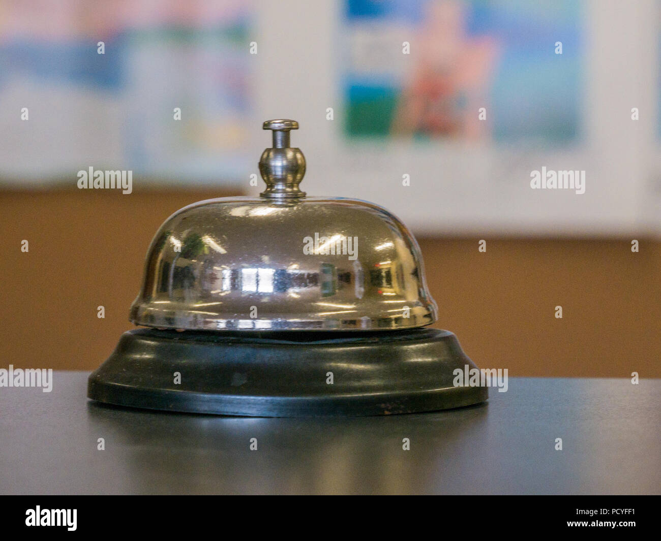 Gold Hotel Concierge Bell High Resolution Stock Photography and Images ...