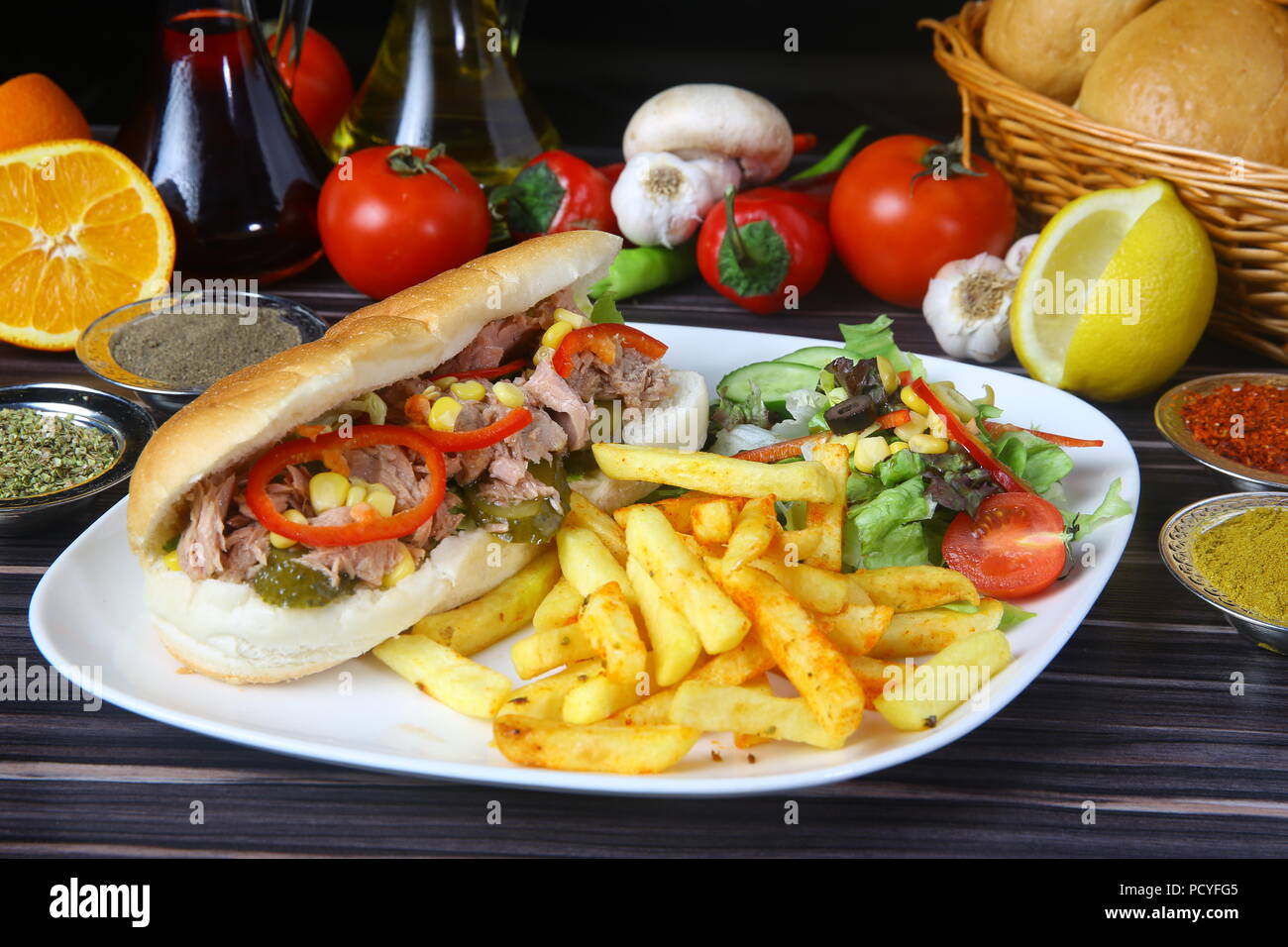 Tuna And French Fries at James Browning blog