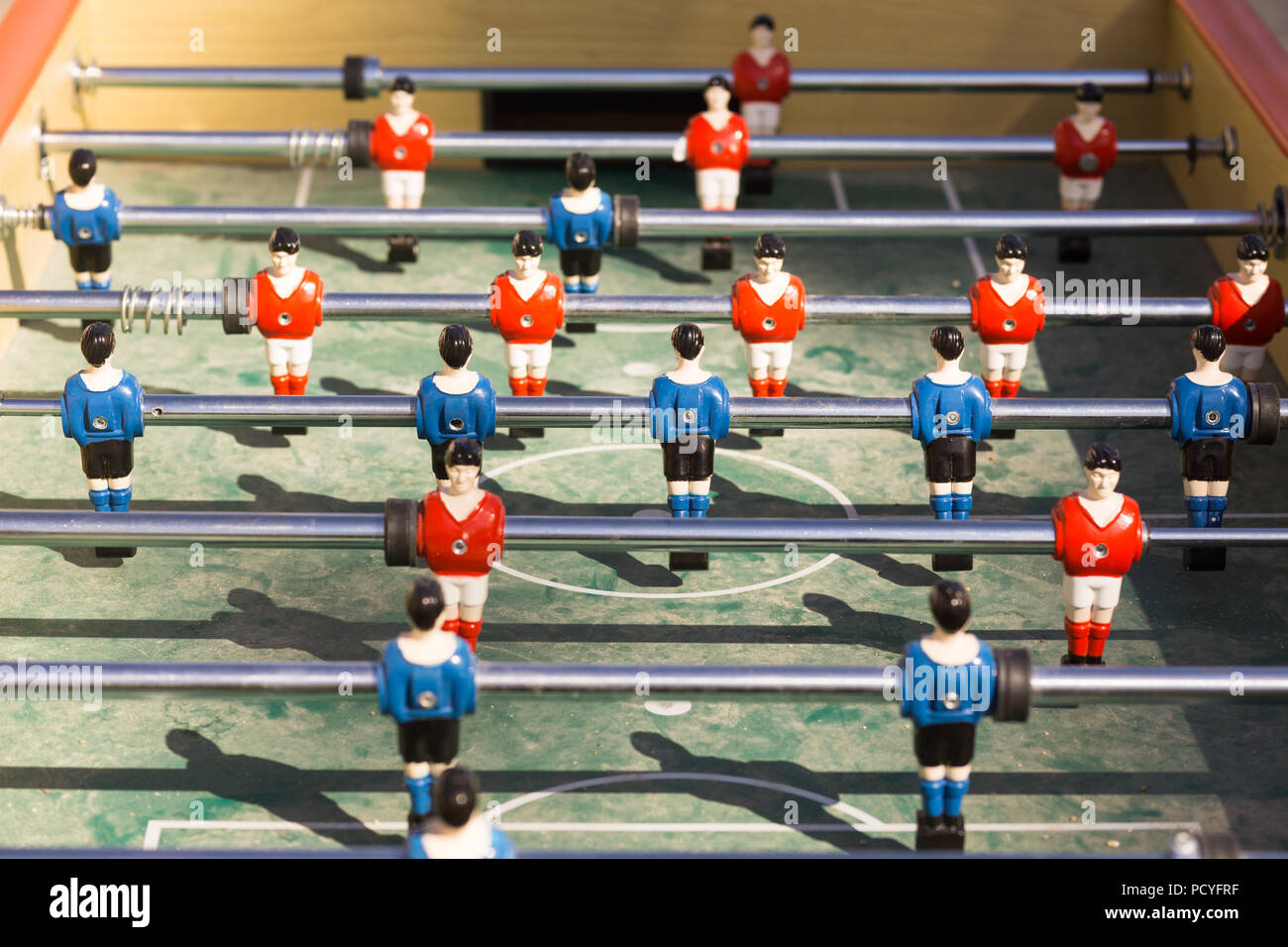 Foosball game table hi-res stock photography and images - Alamy