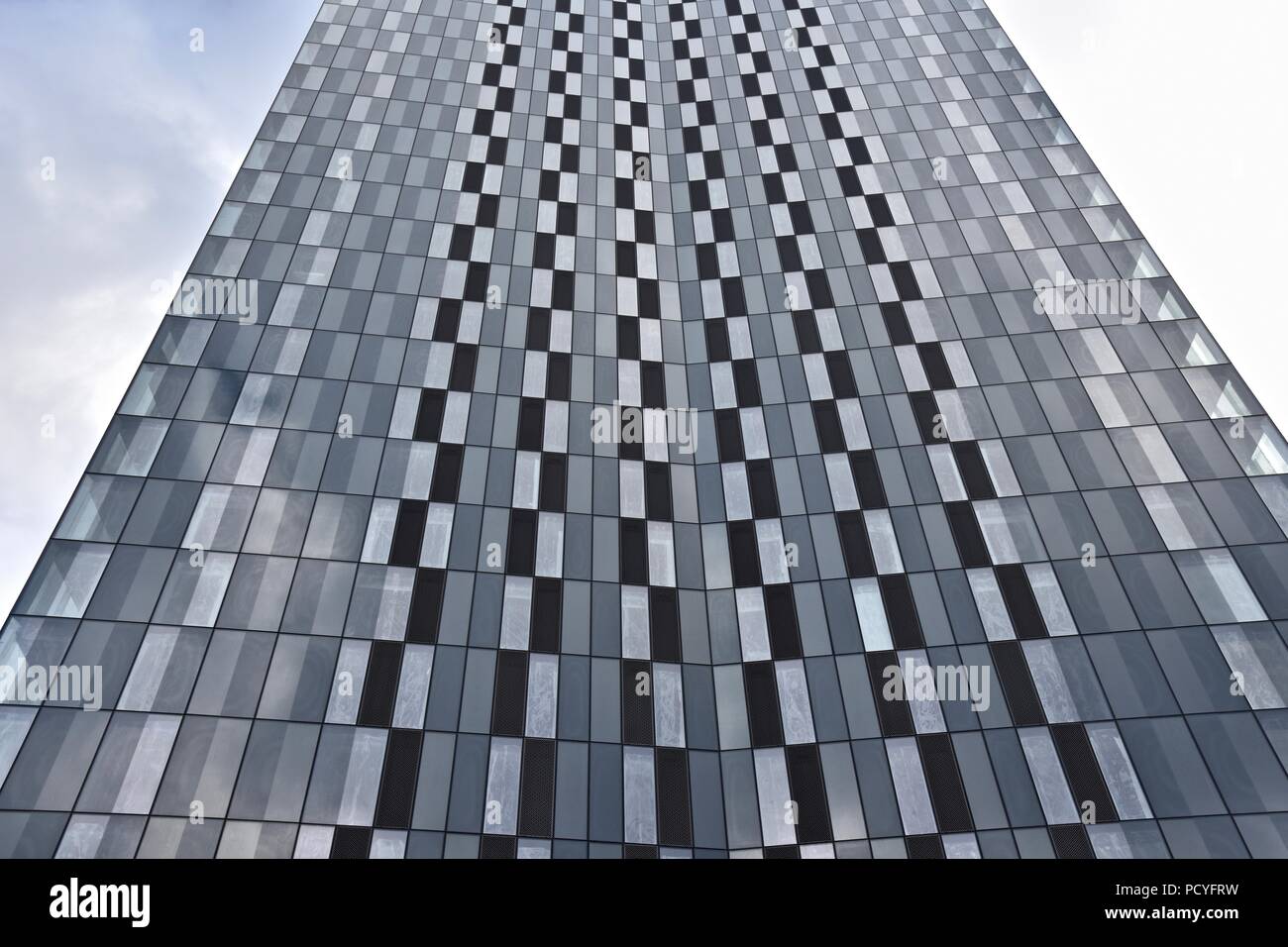 Modern buildings in Manchester England May 2018 Stock Photo - Alamy